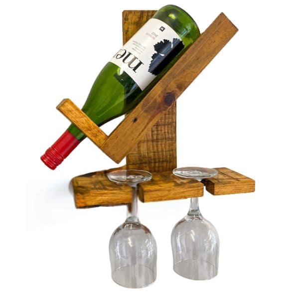 Wine Display Rack - Pallet Wood Creations