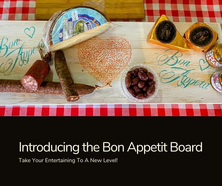 Bon Appetit Food Display Stand - Pallet Wood Creations
